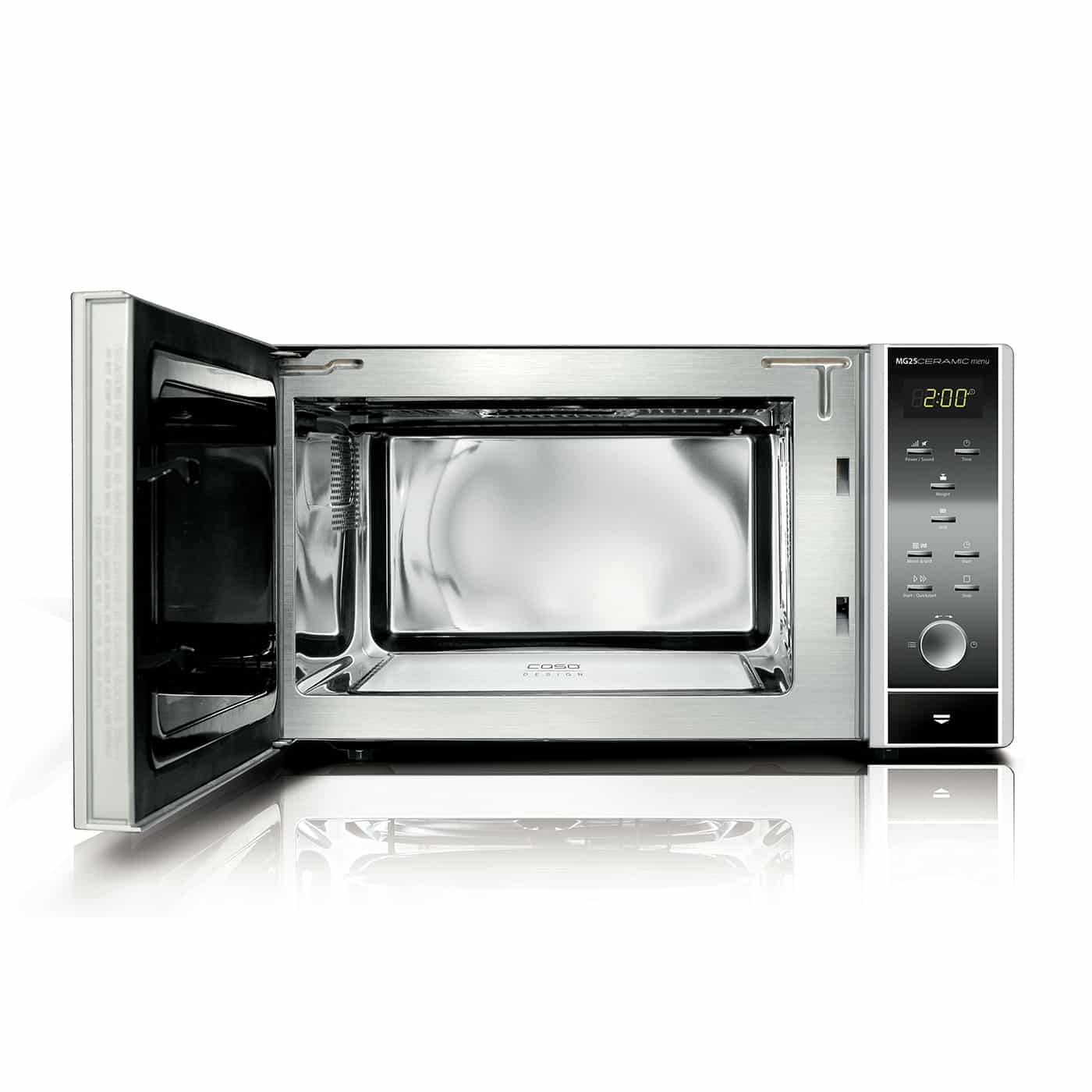 Cuptor cu microunde 2in1, 25 litri, Caso Germany, MG 25 Ceramic Menu ...