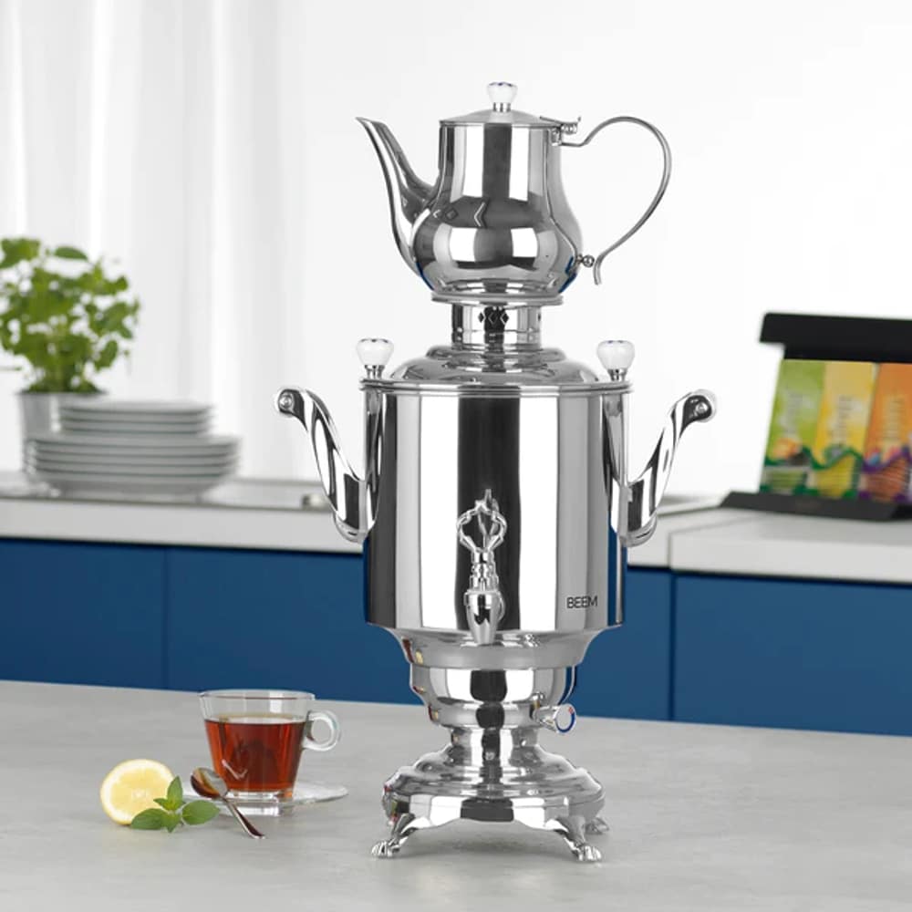 Samovar electric, BEEM, Romanov, 5 litri, 1800 W, inox - Conox