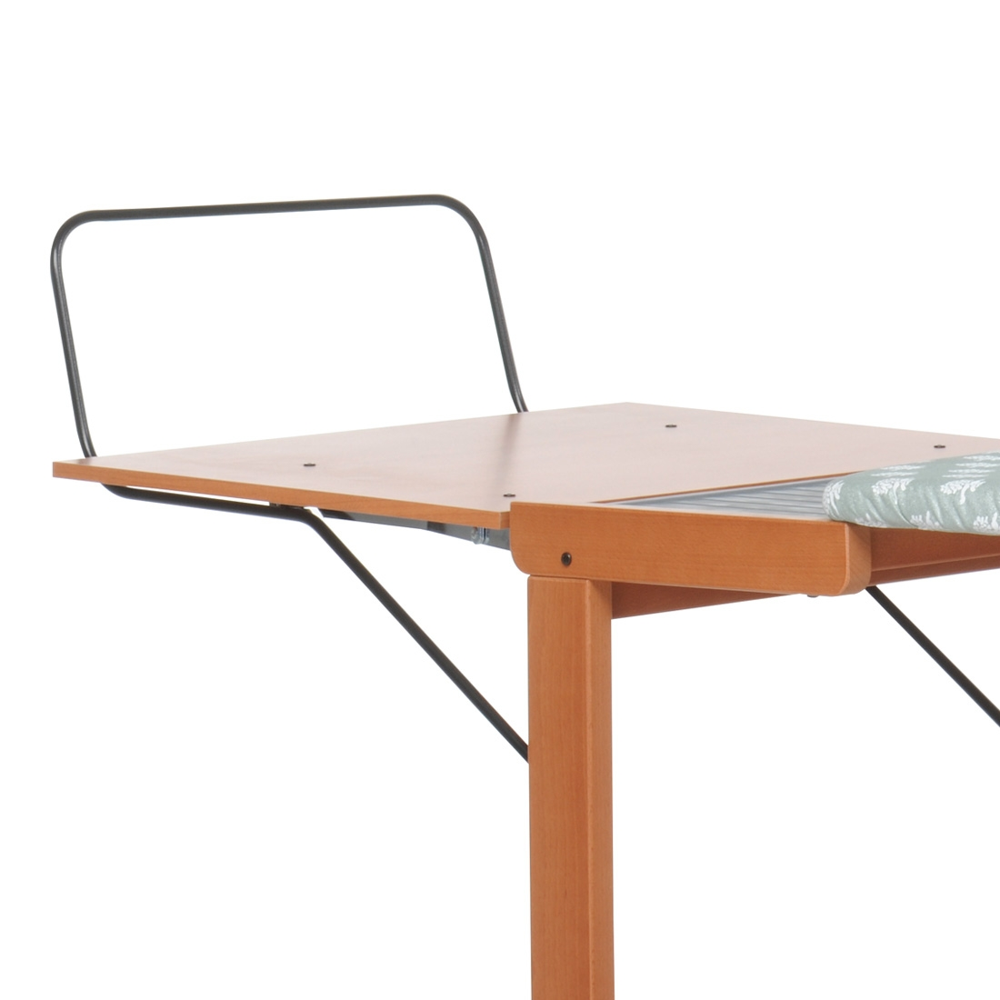 Masa de calcat pliabila cu raft, Foppapedretti, ASSO, lemn cires - Conox